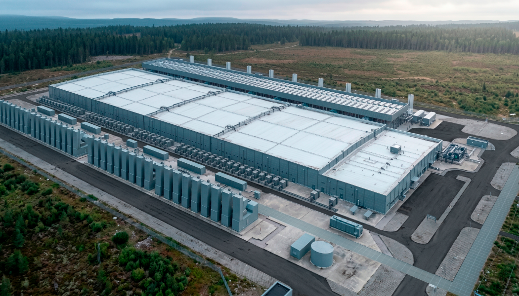 Google inleder bygget av datacenter i Horndal