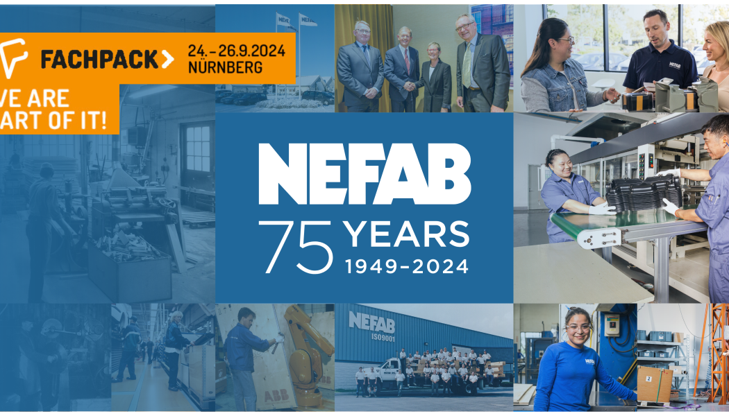 Nefab to presents award-winning fiber solutions at Fachpack 2024 ...